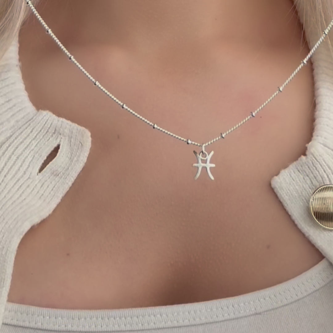 18ct Zodiac Star Sign Necklace | 4 Lengths | 3 Styles 18ct Zodiac Star Sign Necklace | 4 Lengths | 3 Styles